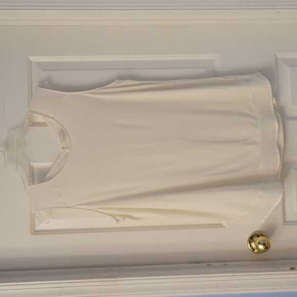 Merona | Tops | 22 Merona Chiffon Trim Sleeveless Top | Poshmark